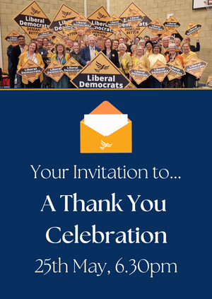 Thank You Celebration - Liberal Democrats - Tickets