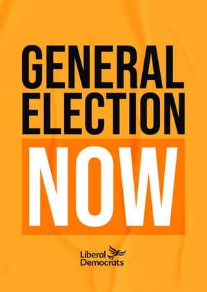 Action Day: General Election Stall - Liberal Democrats - Tickets
