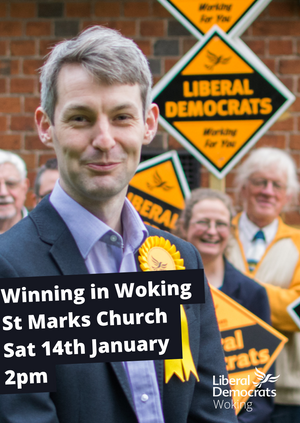 Winning in Woking - Liberal Democrats - Tickets